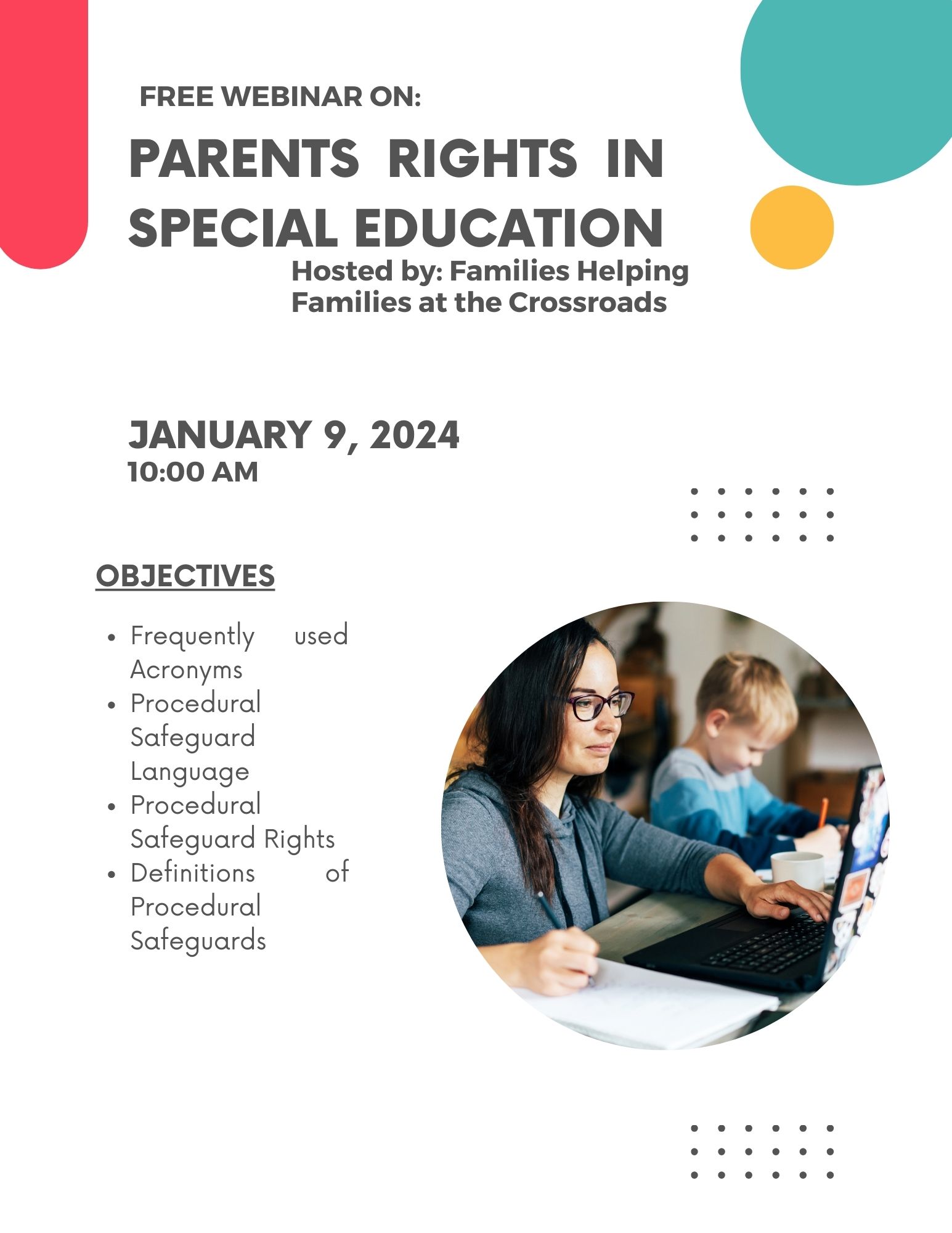 Events – Families Helping Families at the Crossroads